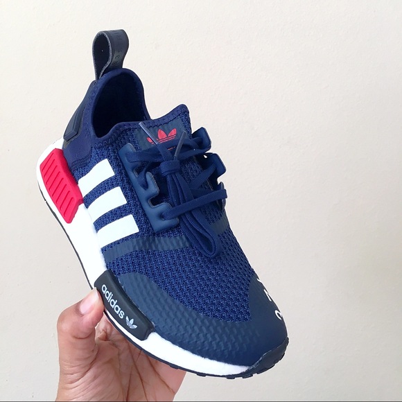 adidas | Shoes | Adidas Nmd R Red White Collegiate Navy Blue Japanese ...